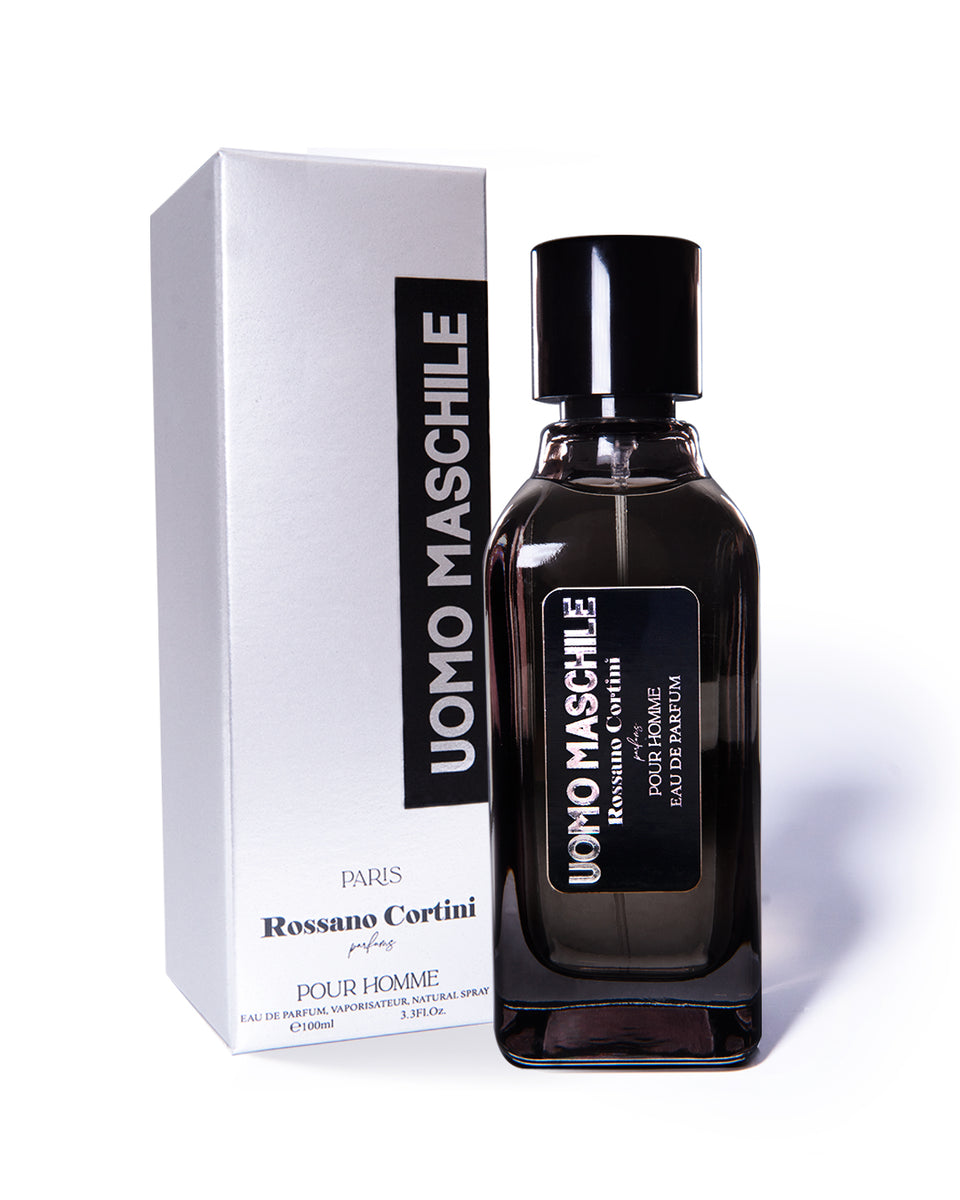 Uomo Maschile Eau de Parfum for Men by Rossano Cortini – perfumes4u.com